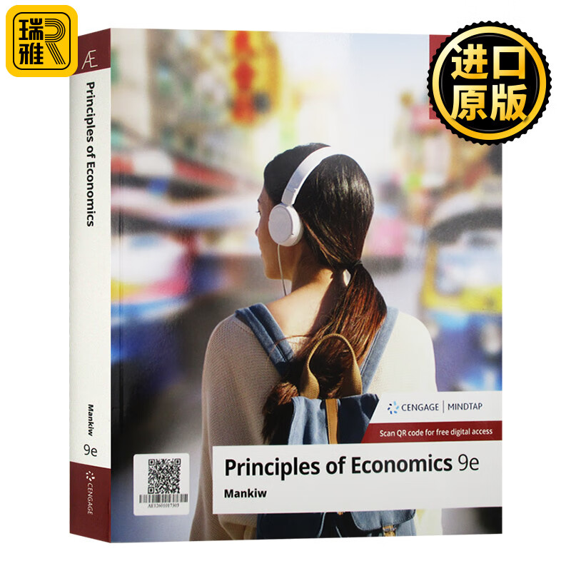 英文原版 曼昆经济学原理 宏观经济学 第九版 Principles of Economics 9 格里高利曼昆 投资理财 Mankiw N. Gregory 进口原版英语书籍