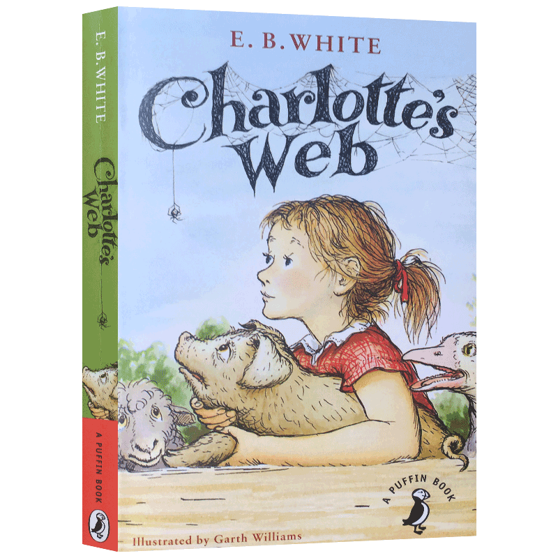 夏洛特的网 Charlotte's web 夏洛的网英文原版 外国儿童文学小说书籍