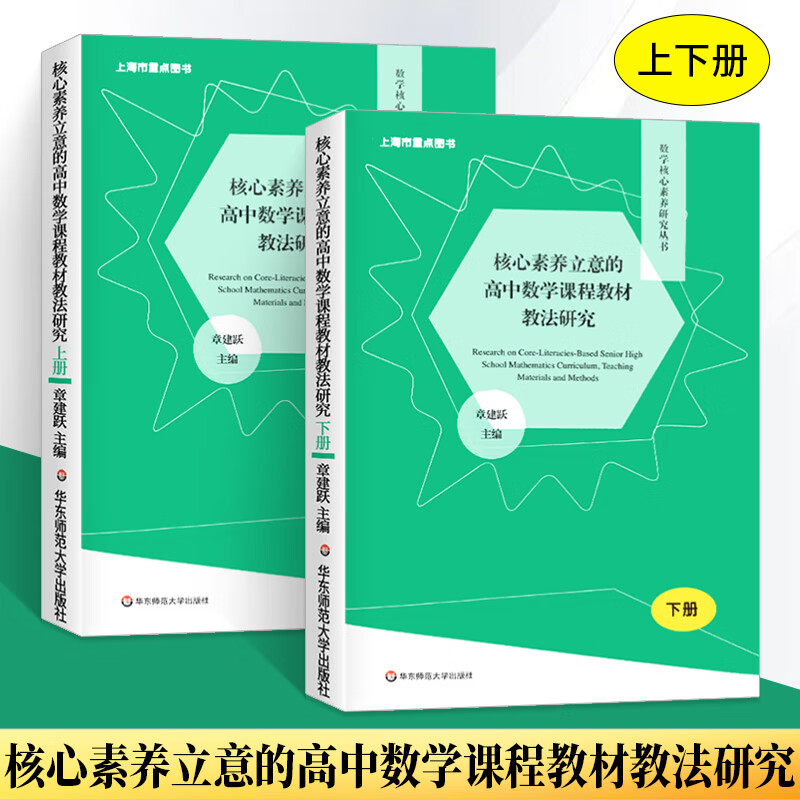 核心素养立意的高中数学课程教材教法研究 数学核心素养研究丛书 预备知识函数几何与代数概率与统计章建