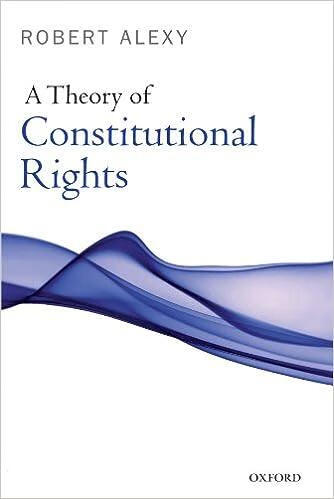 宪法权利理论 A Theory of Constitutional Rights