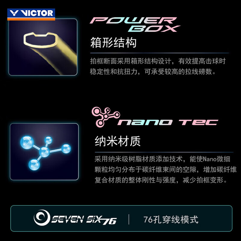 THRUSTER K 7U TK-7U 突击7U TK7U TK7UF TK-7UR 羽毛球装备哪里买 中羽在线