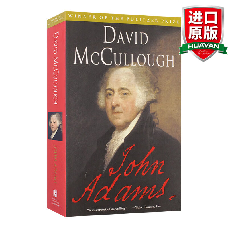 John Adams 英文原版 约翰·亚当斯 名人传记 英文版 进口英语原版书籍