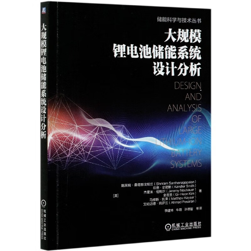 大规模锂电池储能系统设计分析/储能科学与技术丛书