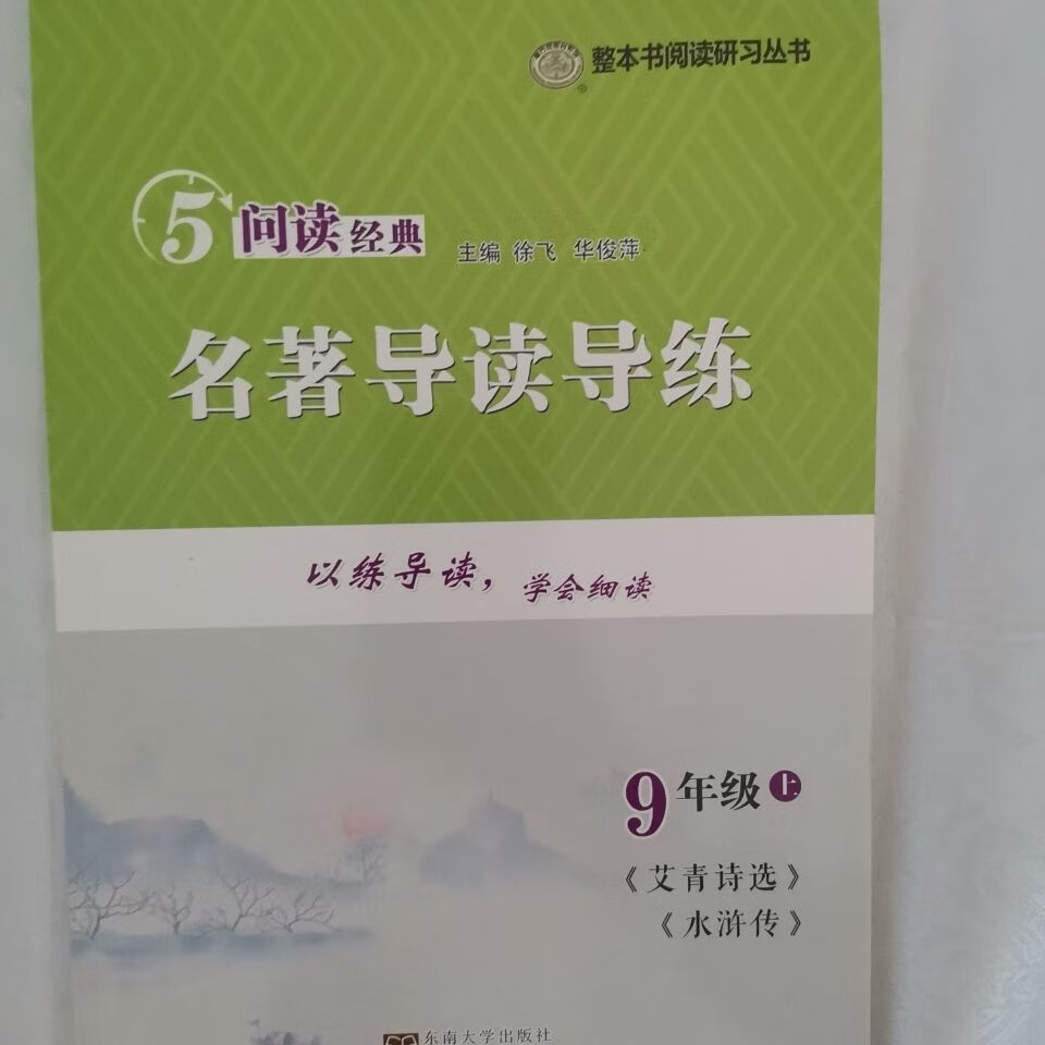 整本书阅读研习丛书问读经典名著导读导练九年级上