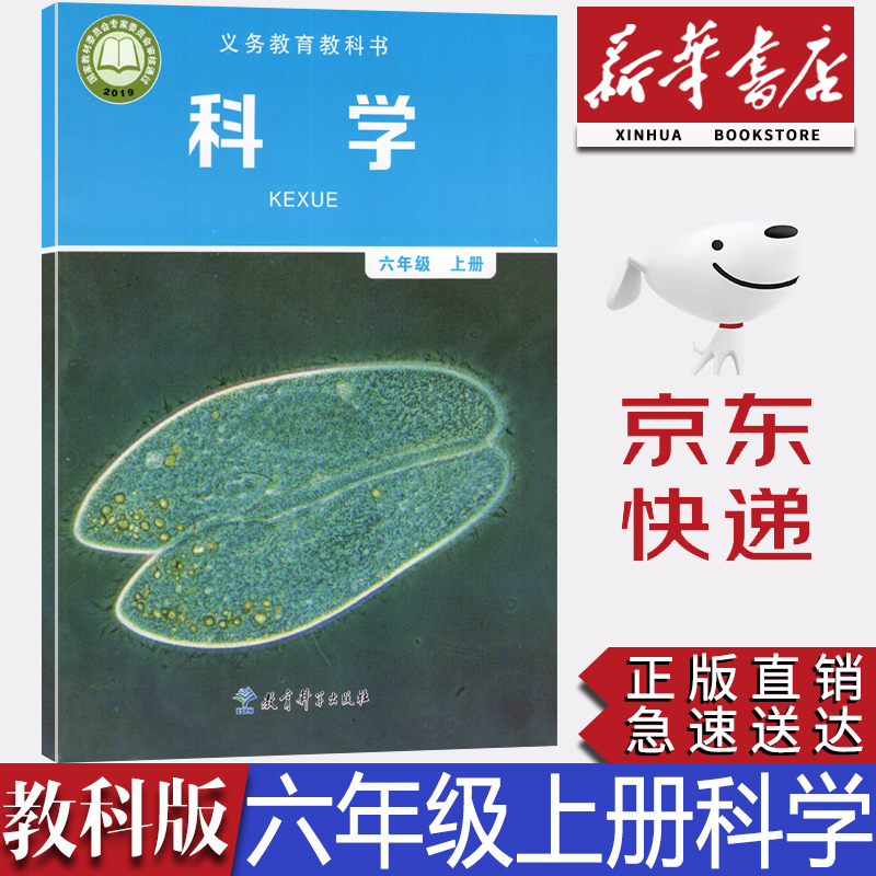2023适用新版教科版小学6六年级上册科学书课本教材教科书 新版6六上科学教科版书教育科学出版社课本