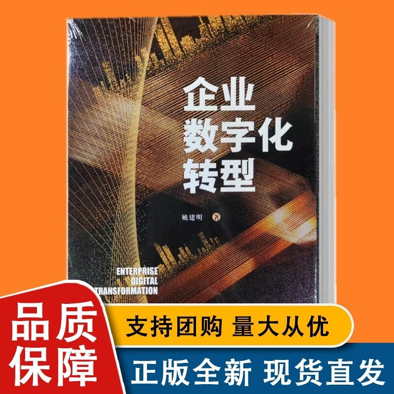 企业数字化转型 姚建明清华大学全新9787302616818