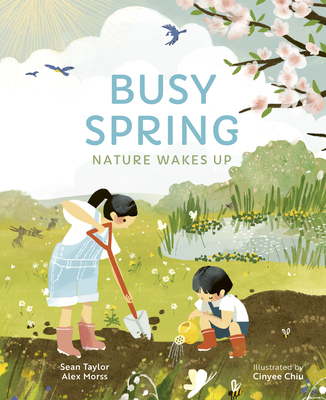 英文原版 繁忙的春天 Cinyee Chiu 插画 精装绘本 Busy Spring