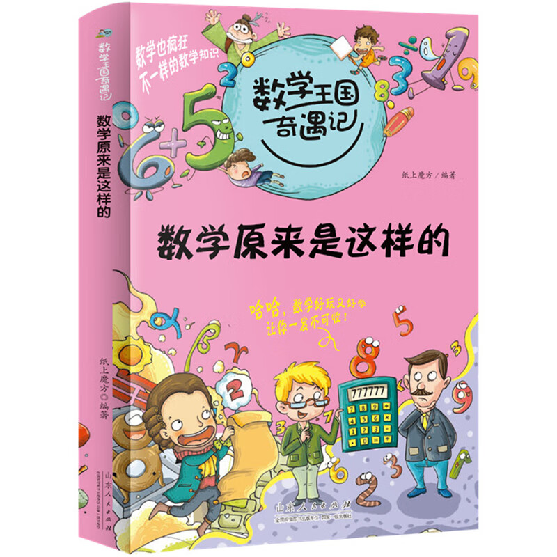 数学王国奇遇记全套三年级一年级下册二四的课外书老师小学生3到4至6五六年级阅读书籍8一12岁好玩的数学故事 数学原来是这样的