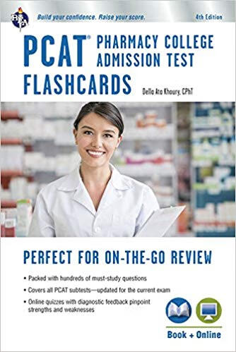 PCAT Flashcard Book with Online