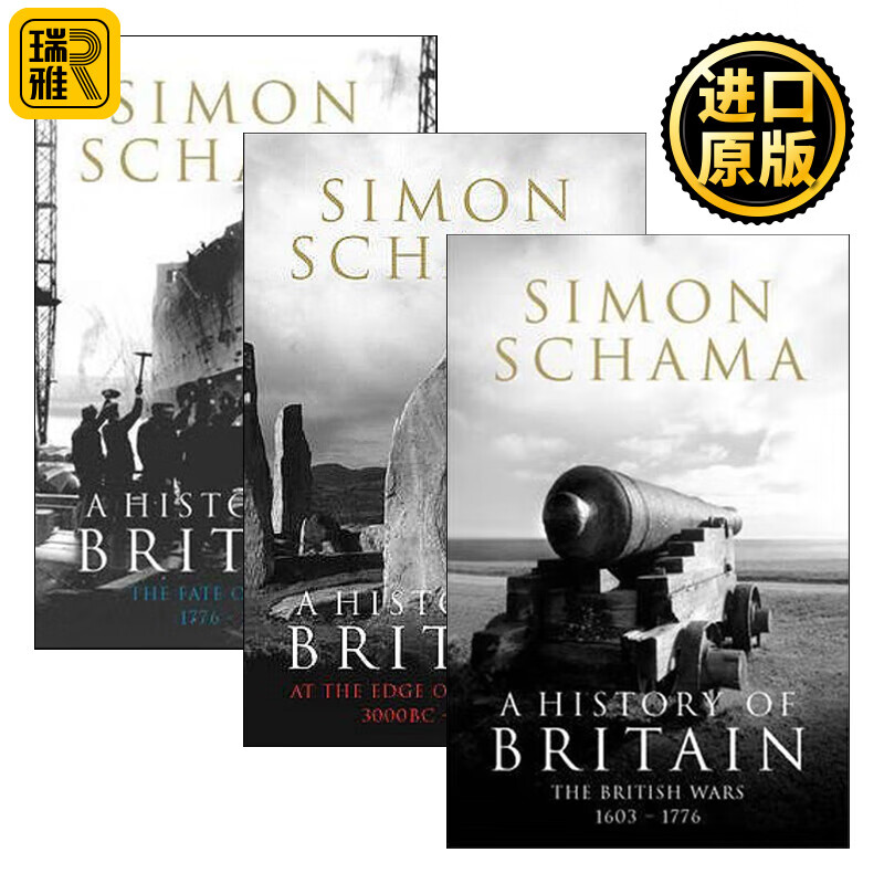 英文原版 A History of Britain - Volume 1-3 英国史 卷1-3册 英文版 进口原版英语书籍