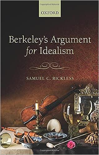 贝克莱唯心主义论 Berkeley's Argument for Idealism