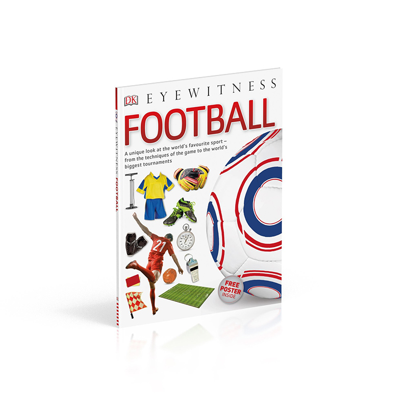 Eyewitness Football 英文原版 DK目击者系列 足球 百科课外少儿读物 英文版 进口英语原版书籍