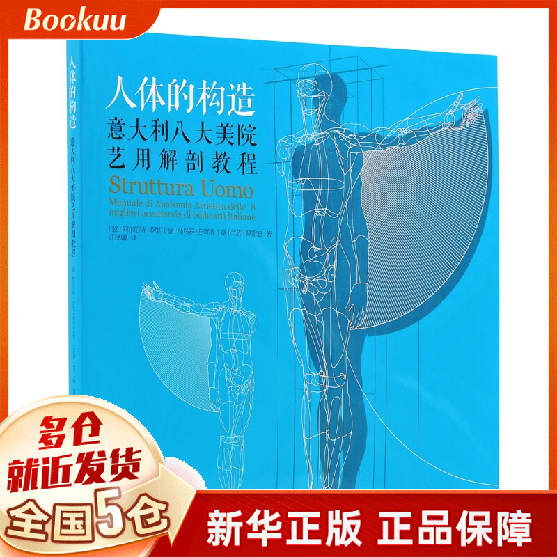 人体的构造—意大利八大美院艺用解剖教程