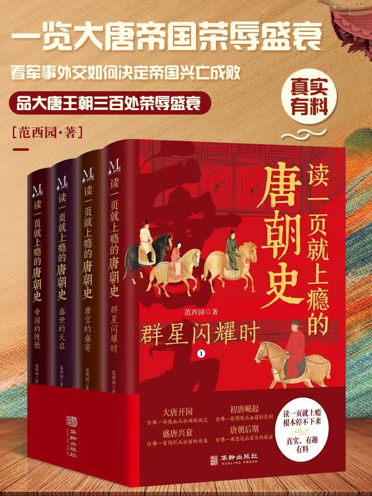 历史不忍细看历史档案推理还原真相再现现场中国通史近代史 读一页就上瘾的唐朝史