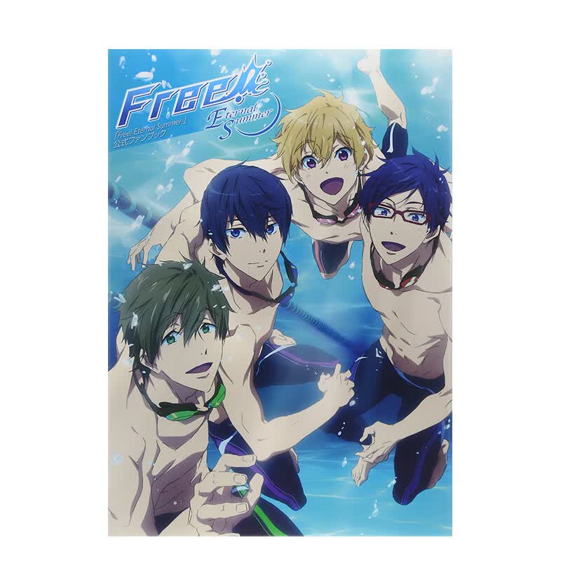 男子游泳部 公式设定集 「Free!-Eternal Summer-」公式ファンブック 进口原版日文动画原画画册画集艺术 善本图书