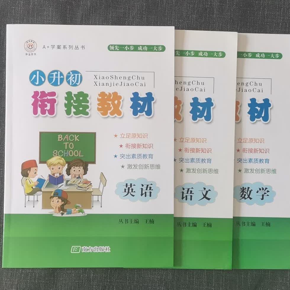 2022静远图书 A+学案系列丛书 小升初衔接教材 各科自选 语文
