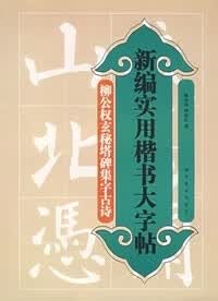 赵孟兆页胆巴碑集字词曲 新编实用楷书大字帖 魏海田,杨继红