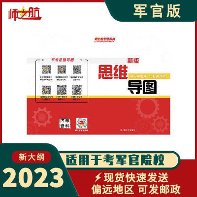 2023军考高中士兵考军校复习资料知识点全科《思维导图》 士兵军考思维导图 考思维导图
