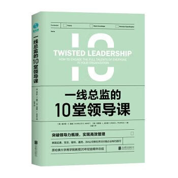 一线总监的10堂领导课