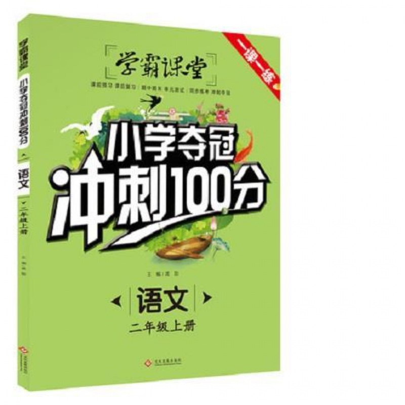正规学霸课堂二年级上册语文数学同步训练人教版基础训练强化练习册题 二年级上学期
