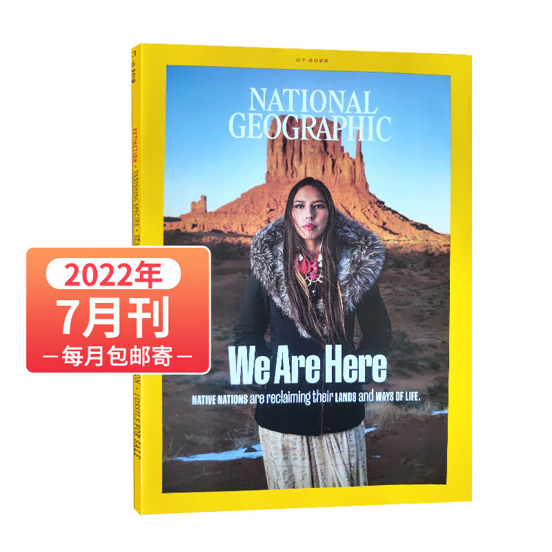 【麦凯思图书】美国国家地理杂志 National Geographic 订购订阅 NGM 英文地理人文类期刊杂志原版进口 2022年7月现货