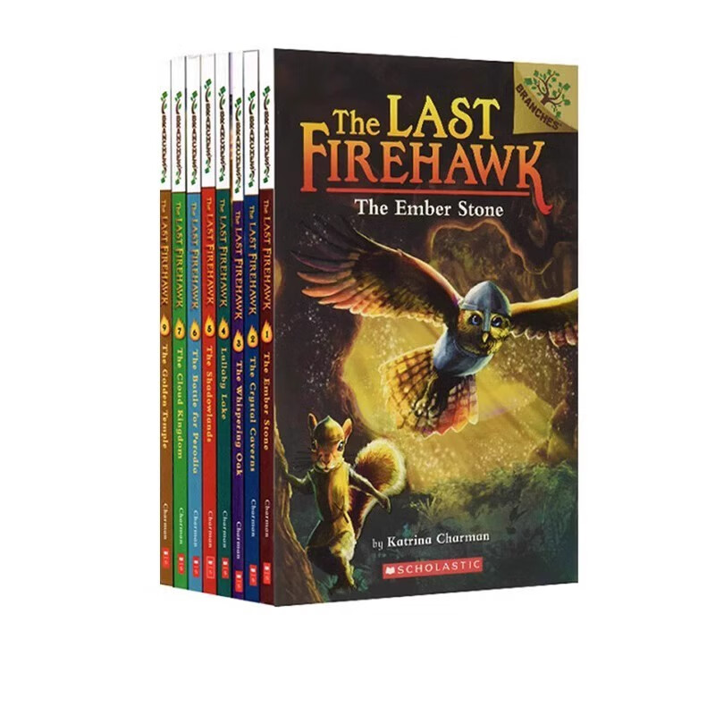 The Last Firehawk 火鹰传奇 英文原版 6册 Scholastic Branches 学乐大树系列 儿童桥梁章节书 英语学习书籍课外阅读分级读物 . 梦想童趣城