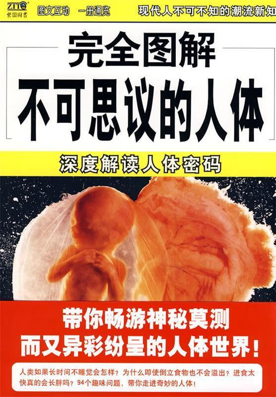 完全图解不可思议的人体 丁童 编著