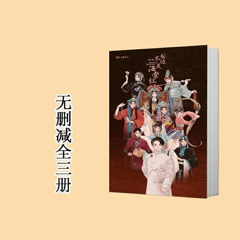 鬓边不是海棠红 水如天儿 原著未删减版3册 第2册