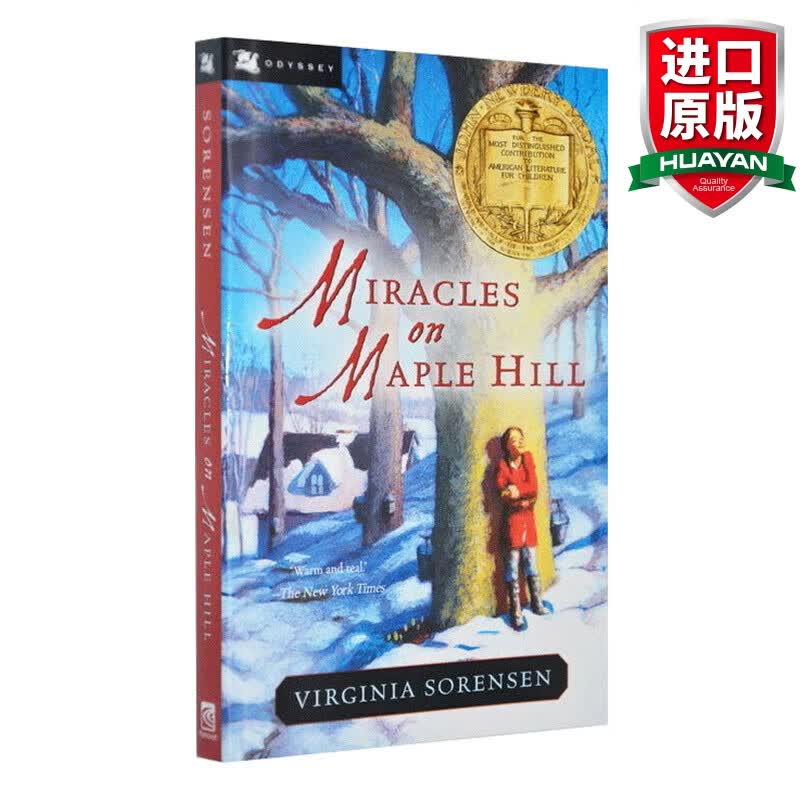 英文原版 枫树山的奇迹 Miracles on Maple Hill 纽伯瑞金奖 儿童文学小说 英 全英文版