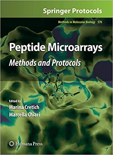 Peptide Microarrays: Methods and Protocols