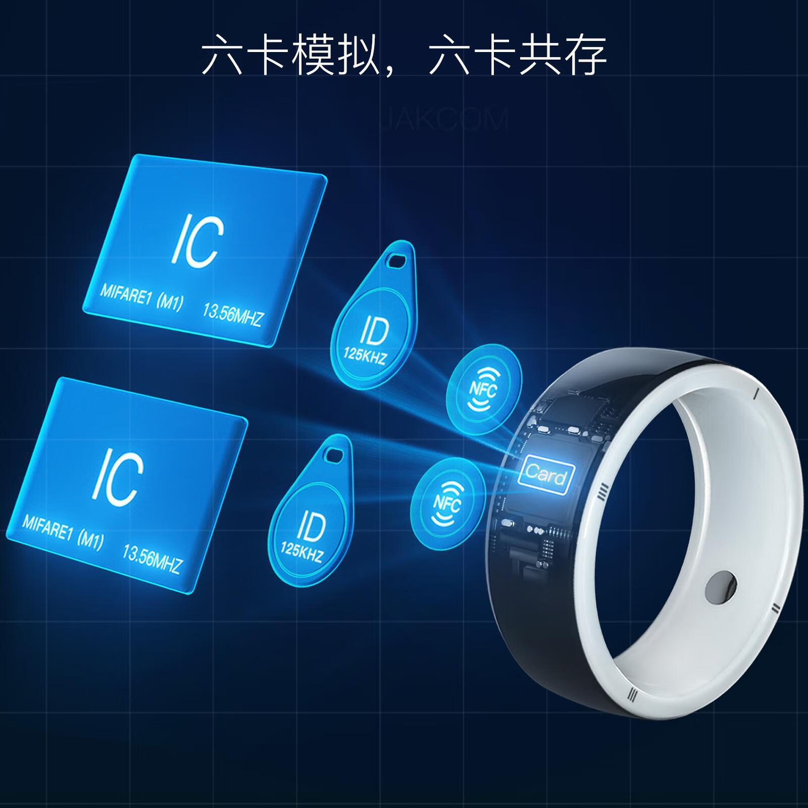 潮款极控者R5智能戒指黑科技多功能魔戒适用苹果安卓R4升级款 S