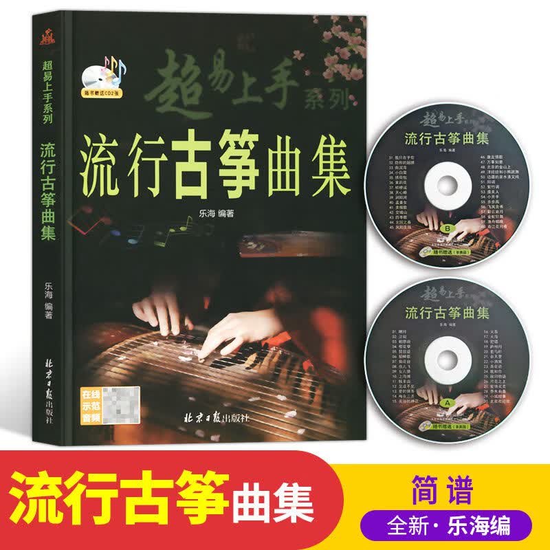 流行古筝曲集 乐海 著 零基础入门教材书gK