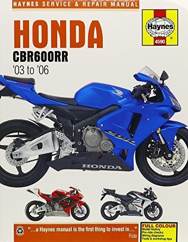 Honda CBR600RR (03 - 06) Haynes Repair Manual