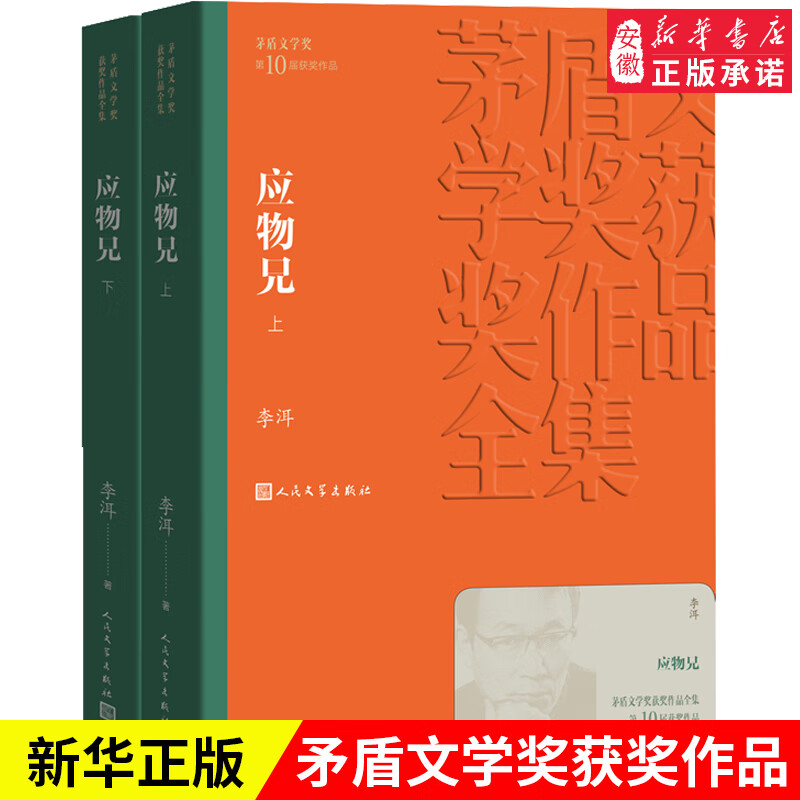 官方应物兄李洱茅盾文学奖获奖作品全集文学当代小说 文学出版社