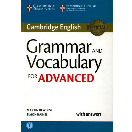 Grammar and Vocabulary for Advanced 剑桥CAE语法 书