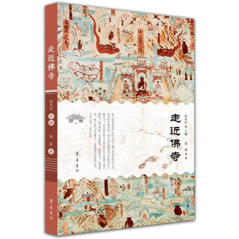 走近佛寺 中国寺院文化书籍 中国宗教佛教艺术赏析书籍 佛寺起源与发展 齐鲁书社