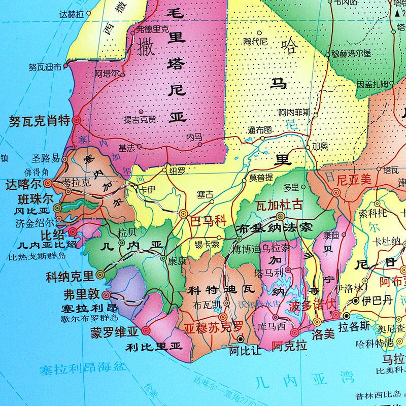】公室挂画米世界地图V19尺寸背景1.86办公室会议【地图地图超大