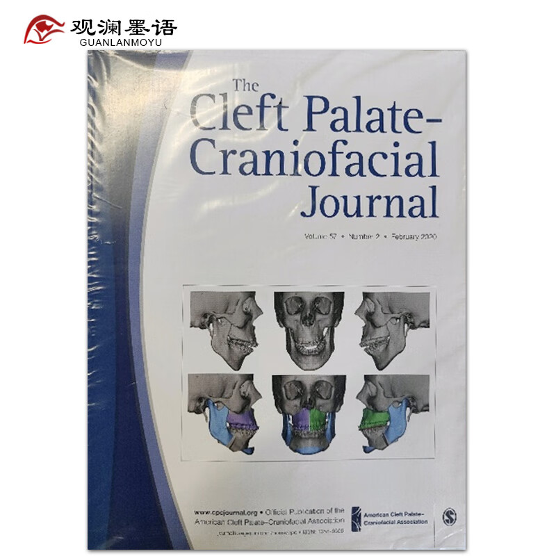 Cleft Palate-Craniofacial Journal 2020年1月 美国医学裂腭唇裂 2020年2月刊