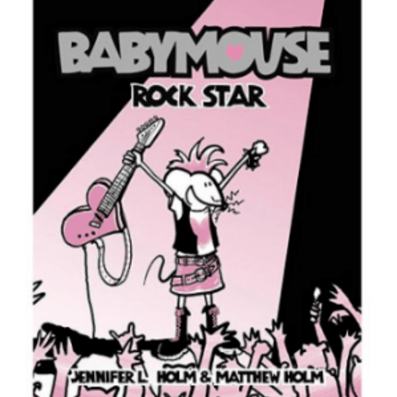 预售 中图原版 Baby Mouse: Rock Star