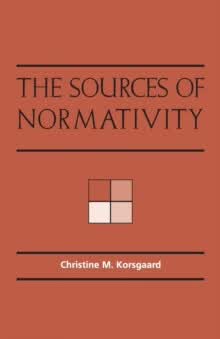 现货 The Sources of Normativity