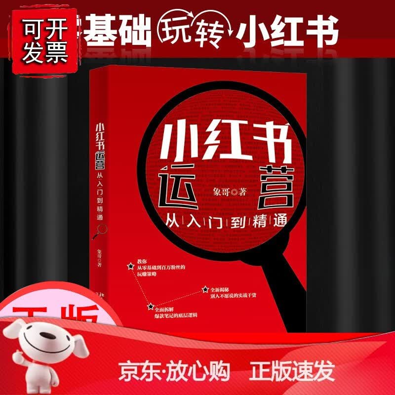 小红书运营从入门到精通 象哥 种草 内容营销 打造热门笔记 小红书整体运营 小红书快速上手 实战经验避坑 北京大学【速发k]
