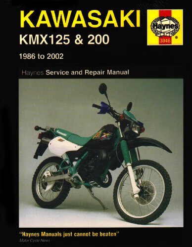 Kawasaki KMX125 & 200 (86 - 02) Haynes Repair Manual