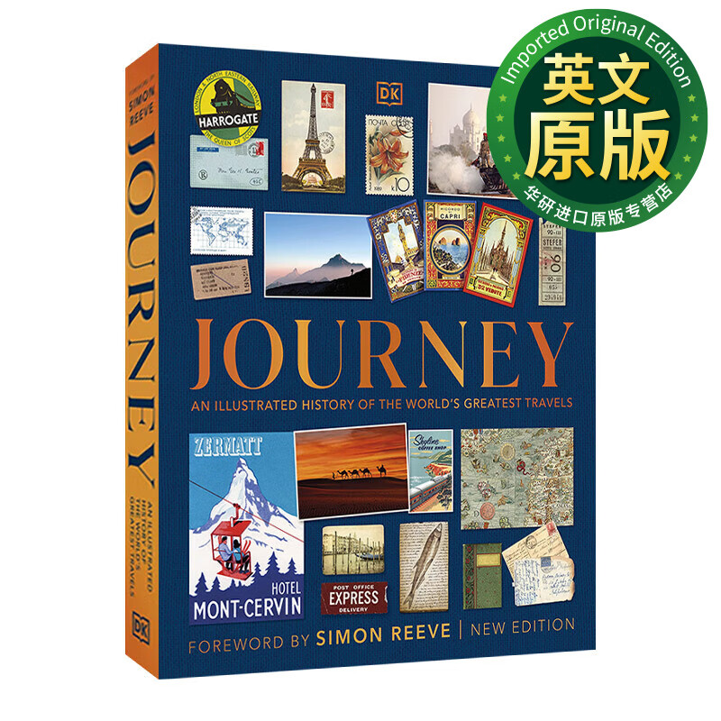 Journey DK百科 旅程 世界上伟大旅行的图解历史 精装 英文版 进口英语原版书籍 英文原版 科普读物