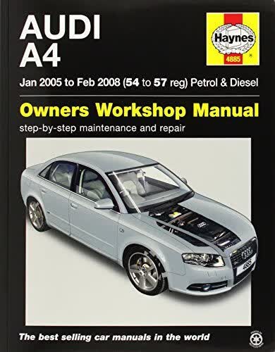 Audi A4 Petrol & Diesel (Jan 05 to Feb 08) Haynes Repair Manual