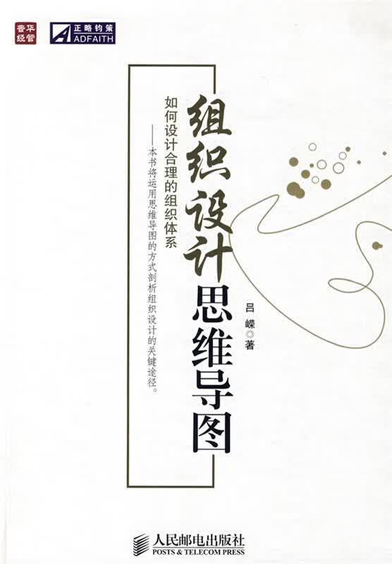 组织设计思维导图