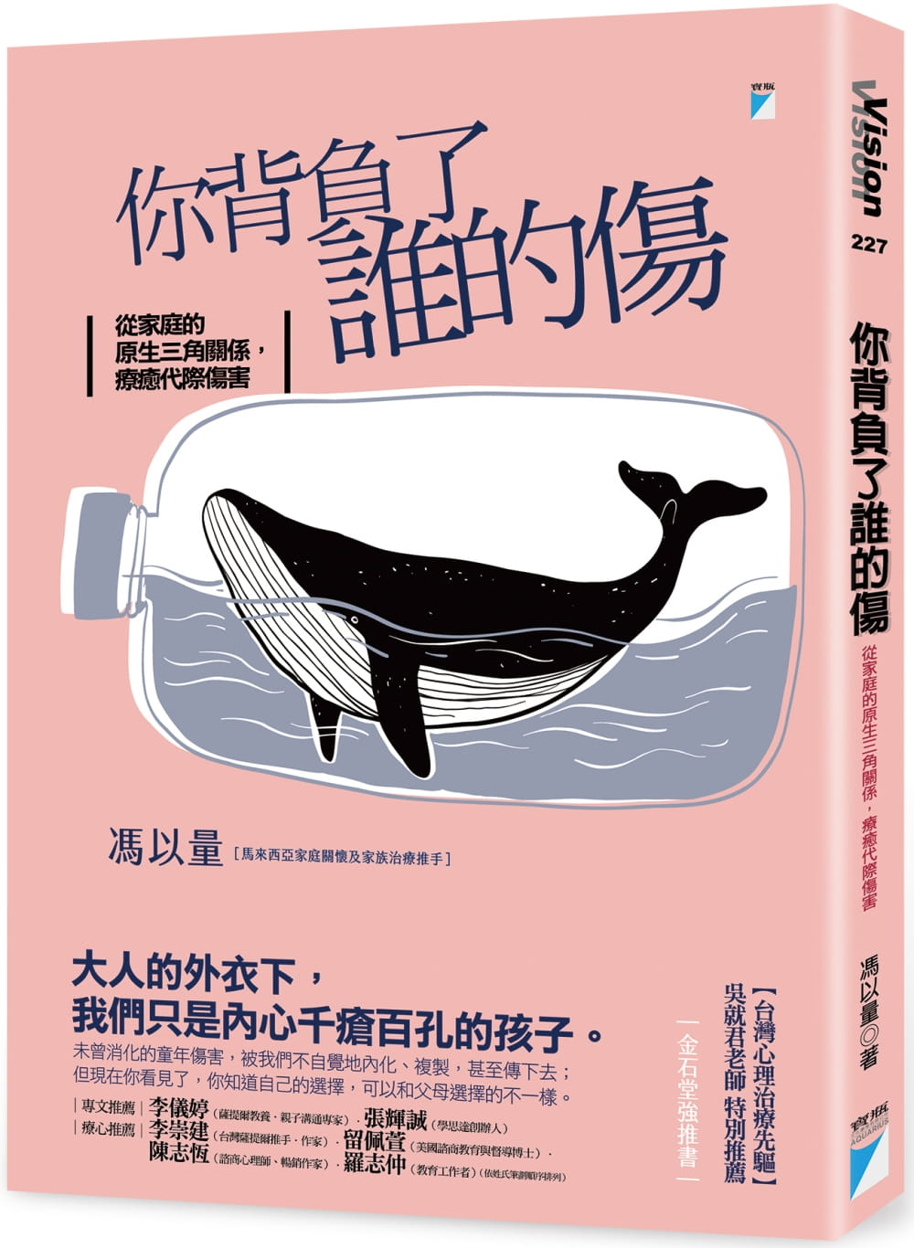 现货 冯以量 你背负了谁的伤：从家庭的原生三角关系，疗愈代际伤害 宝瓶文化