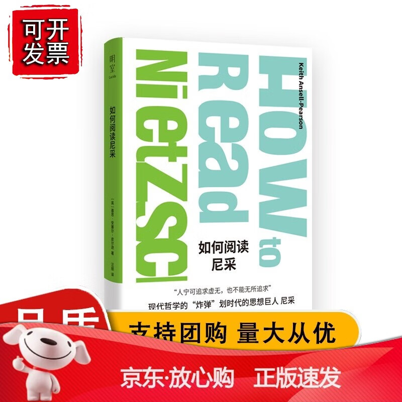 如何阅读尼采 基思·安塞尔-皮尔逊/著 19 世纪具有争议性和影响力的哲学家 十堂课读懂大师思想 北京联合