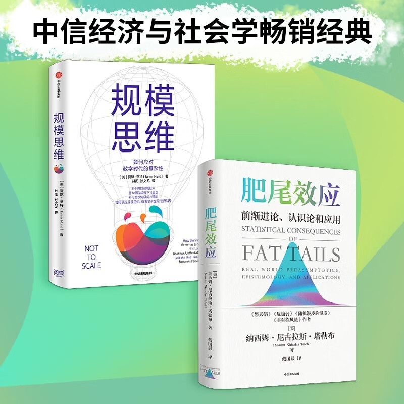 肥尾效应+规模思维（共2册）