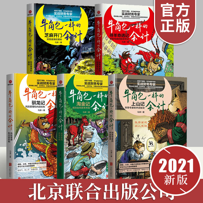 新版牛角包一样的会计全套5册财务报表的奥秘+风险管理和内部控制+投资手记等 学会计财务经济管理书籍