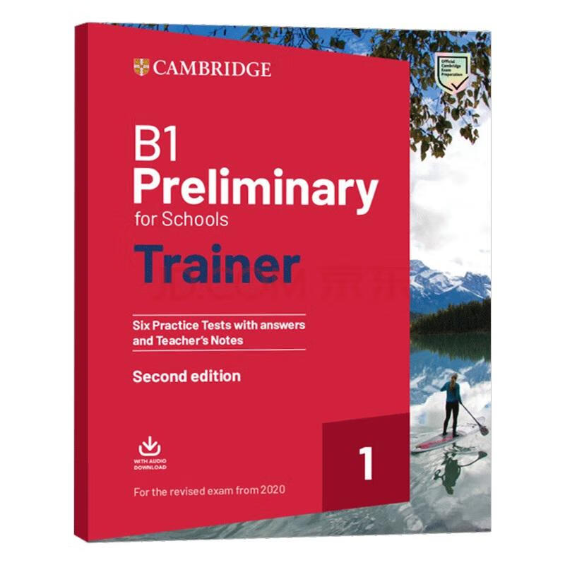 现货 剑桥PET考试 B1 Preliminary for Schools Trainer 1...